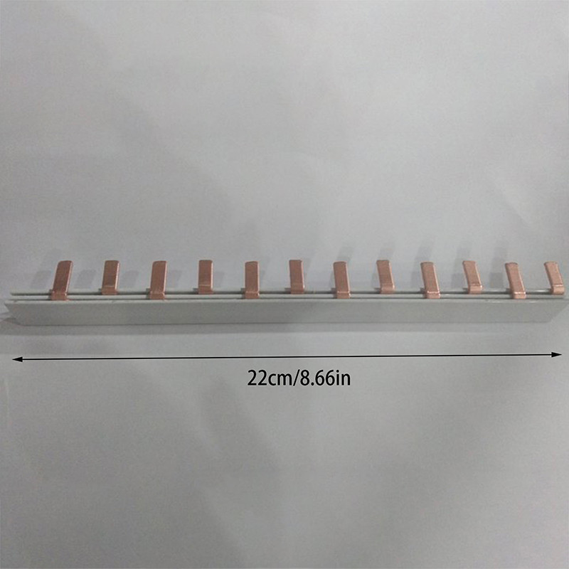 filly 1/2P Pin Type Busbar Copper Bar Terminal Block For MCB DZ47 Air ...