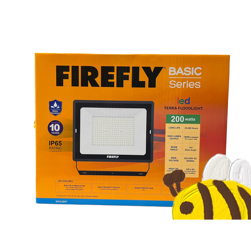 Firefly 200W LED Flood Light Daylight 6500K 220V Terra EFL88200DL ...