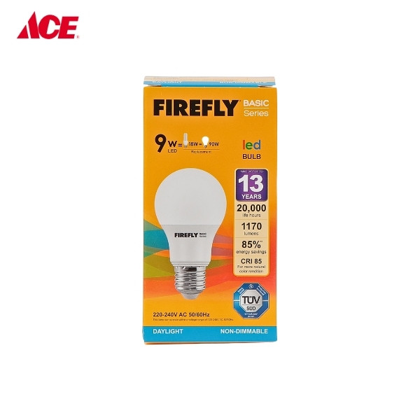 FIREFLY 9W LED Bulb - Daylight | Shopee Philippines