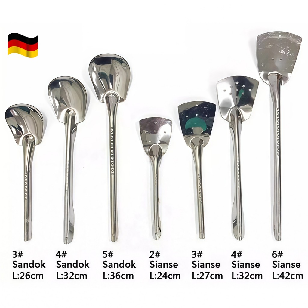 Local Phillipine Made Stainless Kitchen Utensils Sandok/Turner/Pair ...