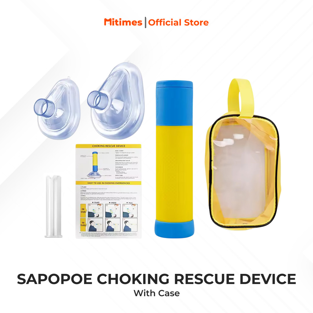 Sapooe Choking Rescue Device Suction Anti-Choke Aid for Children and ...
