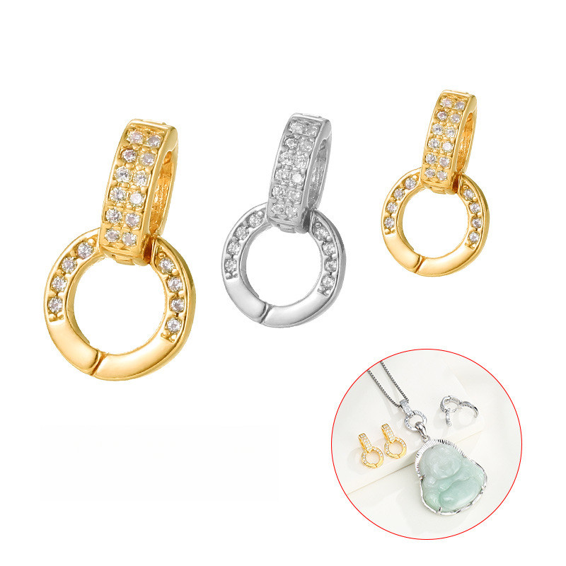 Pearl Universal Clasp Pendant Clasp Necklace Clasp Jewelry Connector ...