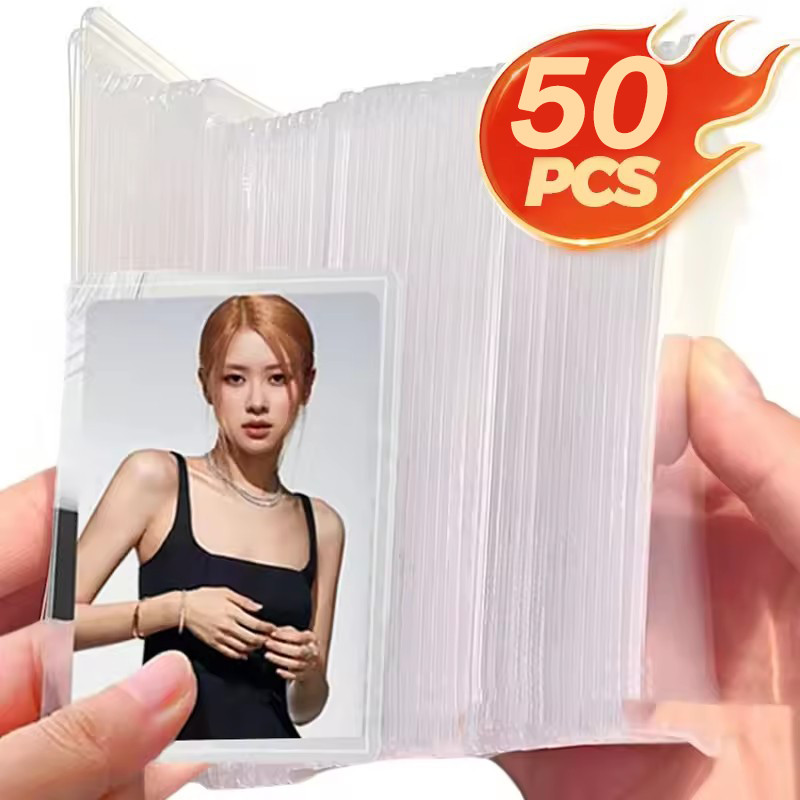 Korean Ins Transparent Card Case/Anti Scratch Card Protector/Game Card ...