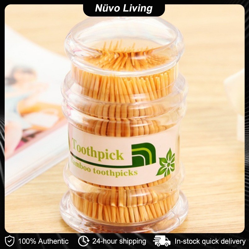 Natural Bamboo Toothpick Durable Fine Wood Dental Bamboo Picks Home ...