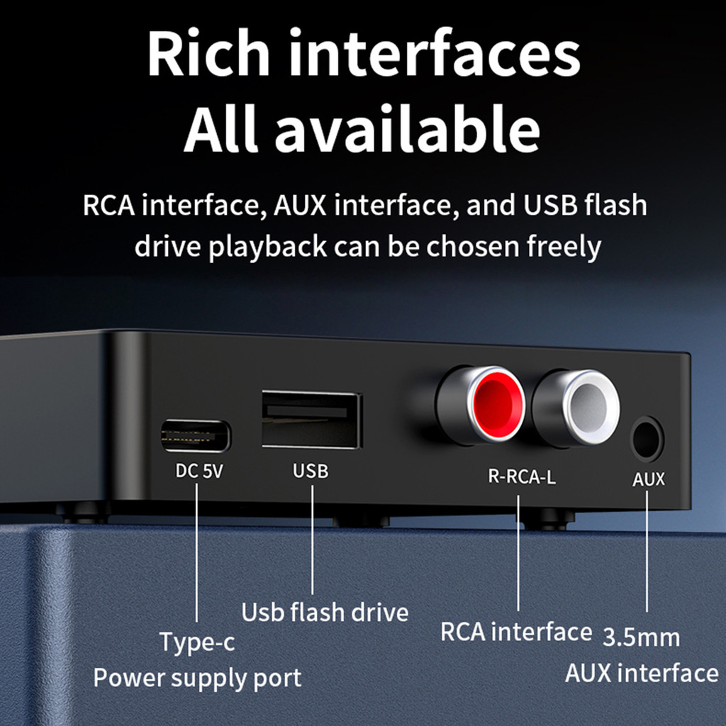 [dreamhomee.ph] AUX RCA Bluetooth-compatible Audio Receiver with NFC ...