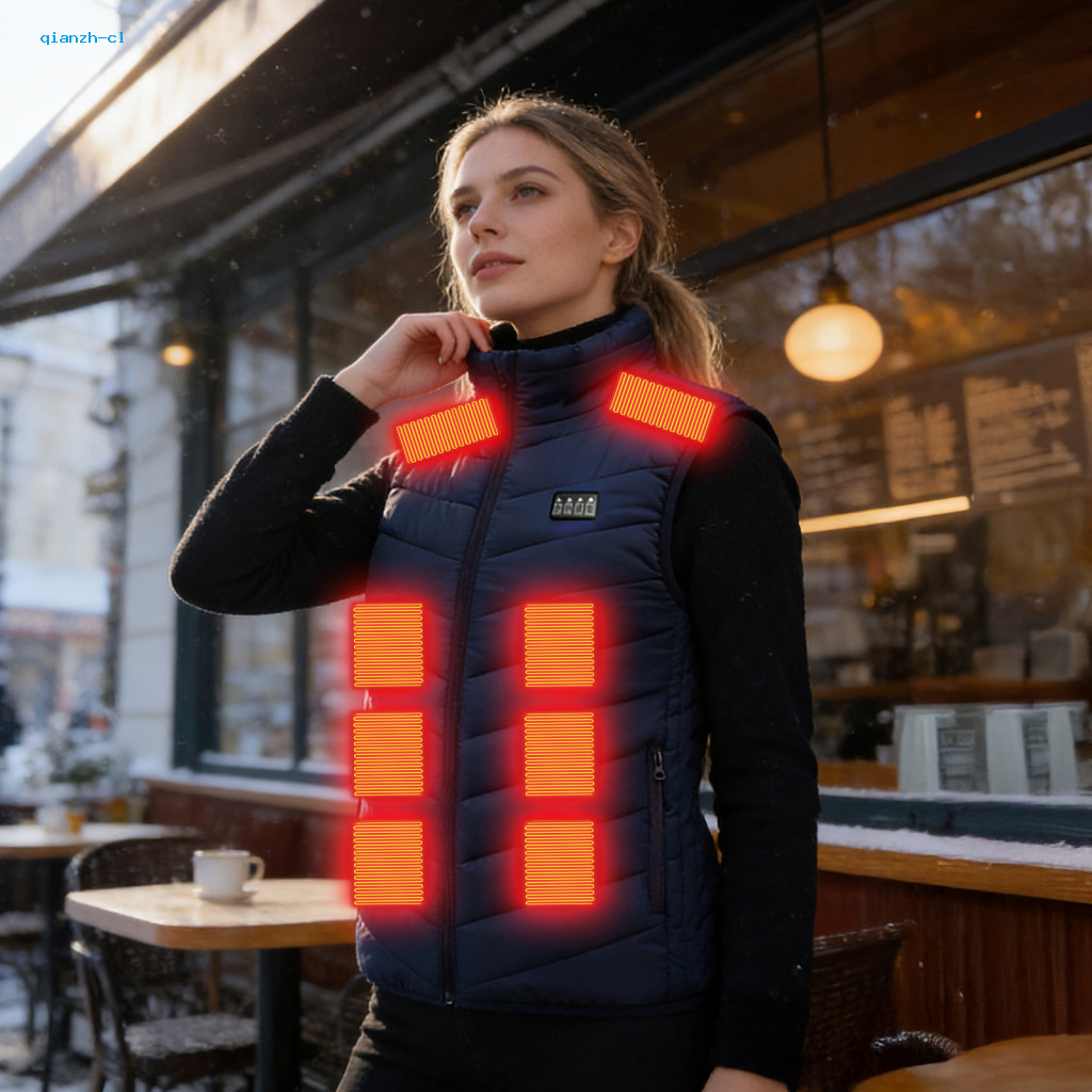 Men Heated Jacket Smart Overheat Protection Vest Men's Heated Vest with ...