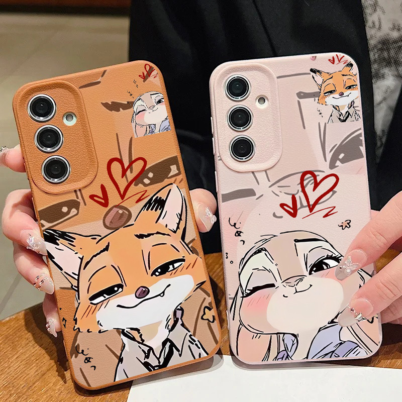Cartoon Zootopia Cover For Motorola MOTO G15 G35 G75 G84 Edge 50 FUSION ...
