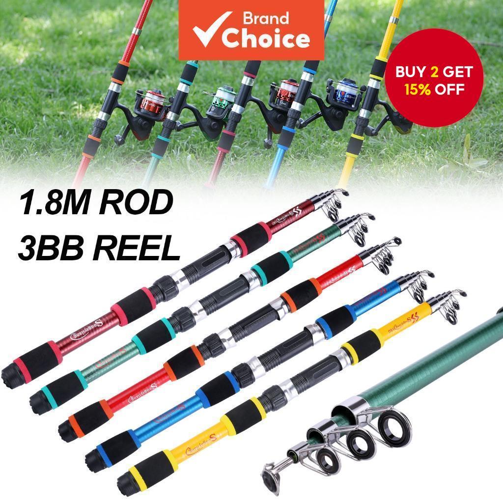 Sougayilang Spinning Telescopic Fishing Rod - 5 Colors For Freshwater ...