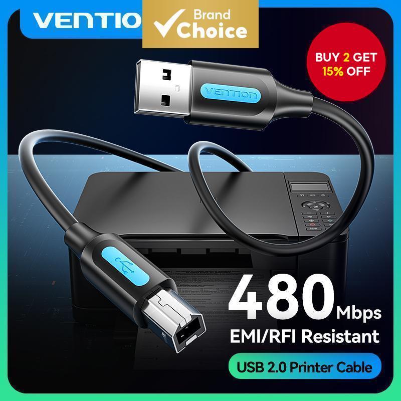 0.5 to 2M Vention Printer Cable USB2.0 Male To Male Stable USB for HP ...