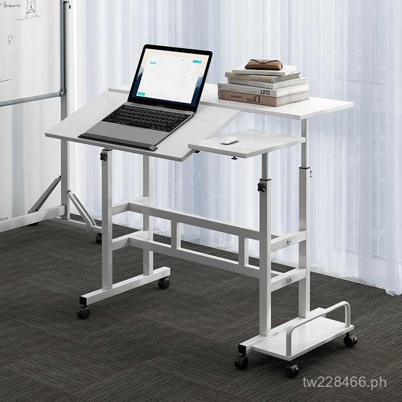 Writing Desk Bedroom Mobile Computer Desk Standing Writing Desk Single ...