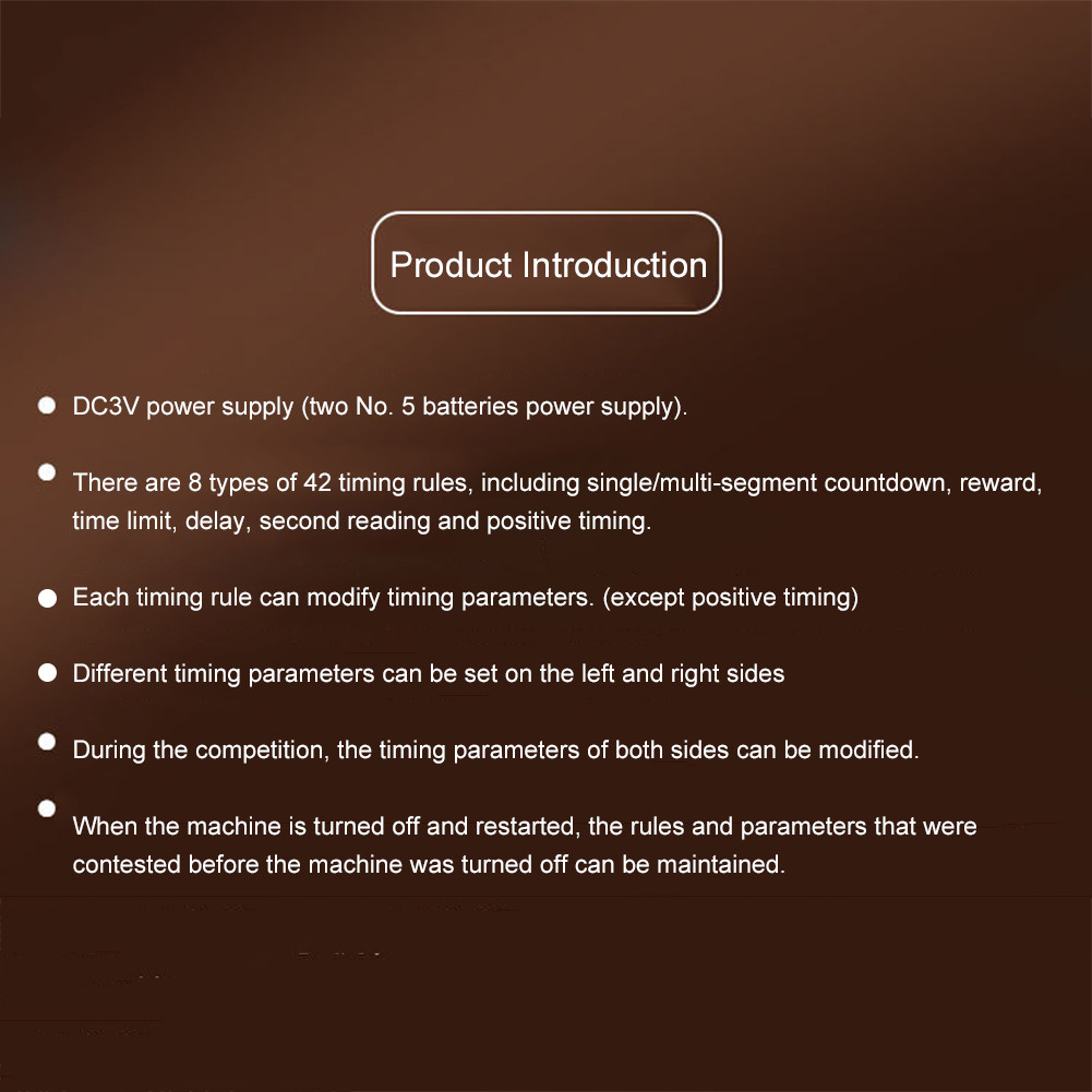 ⚡24H⚡ Chess Clock Professional Count Up Down Timer Lightweight for ...