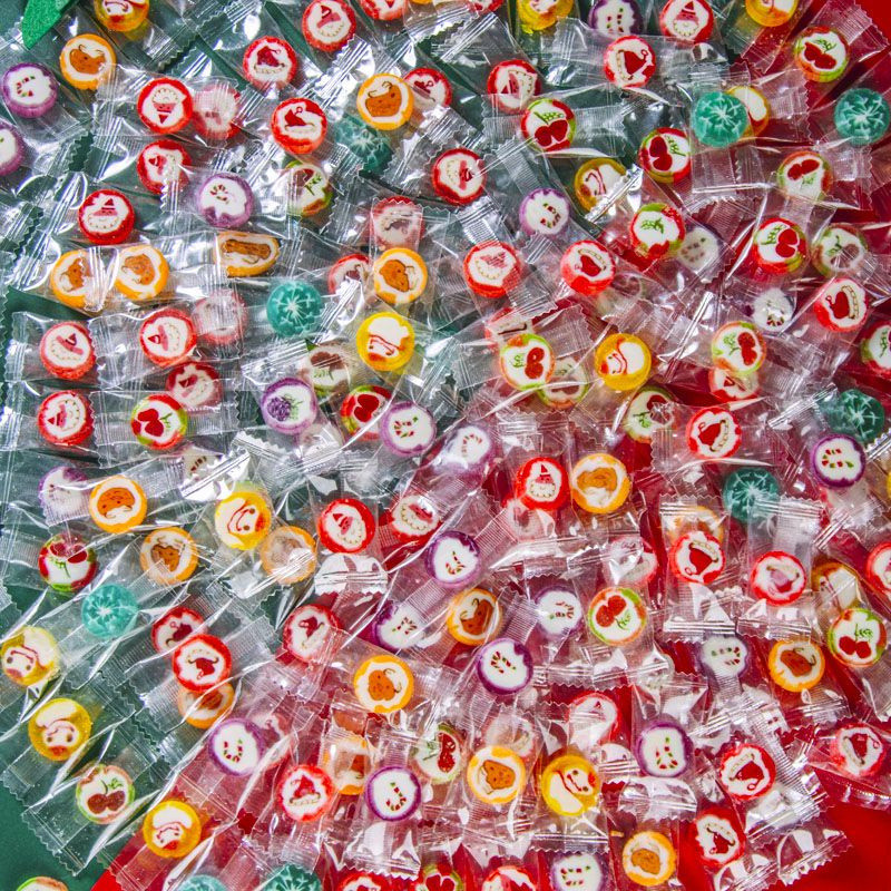 [2026 New Product Christmas Candy Handmade Sliced Candy Influencer ...