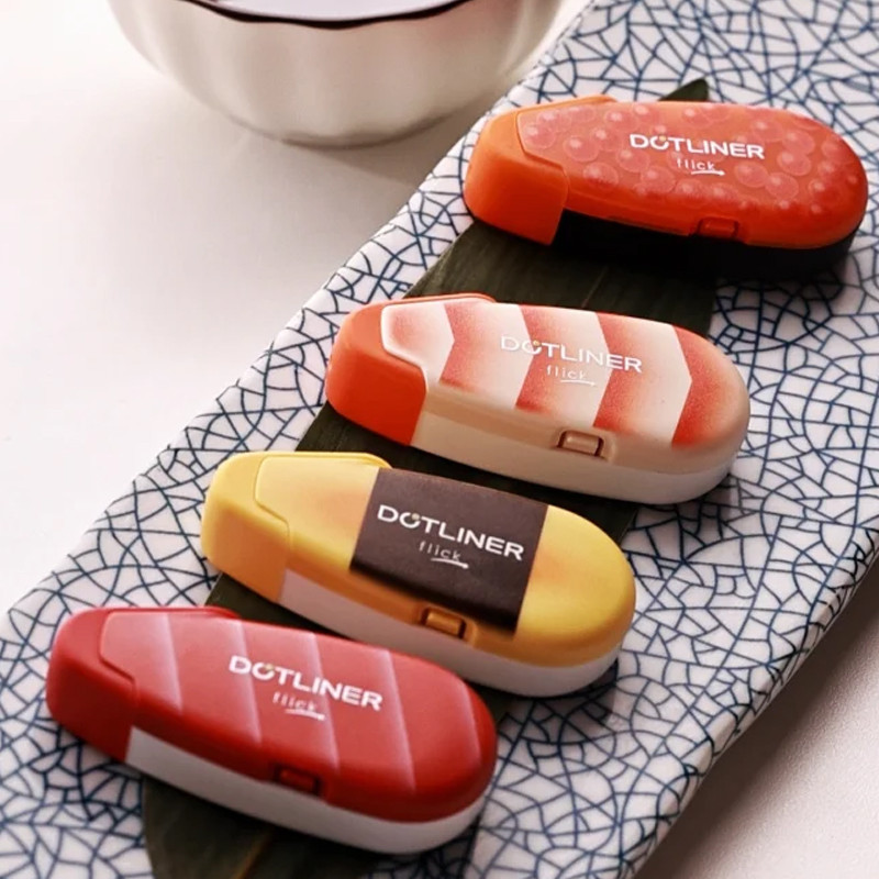 PUFFOCAT ˇ New Style kokuyo Japanese Sushi Mystery Box Dot Glue for ...