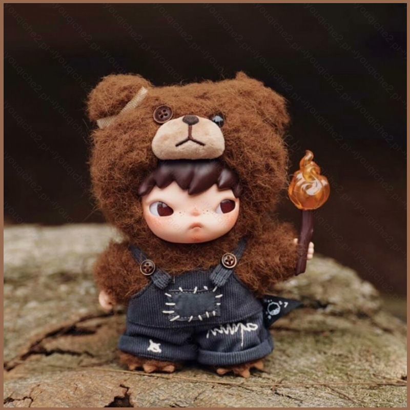 SY2 Hirono Living Wild Bear-Coated Torchbearer Blind Box Vinyl-Plush ...