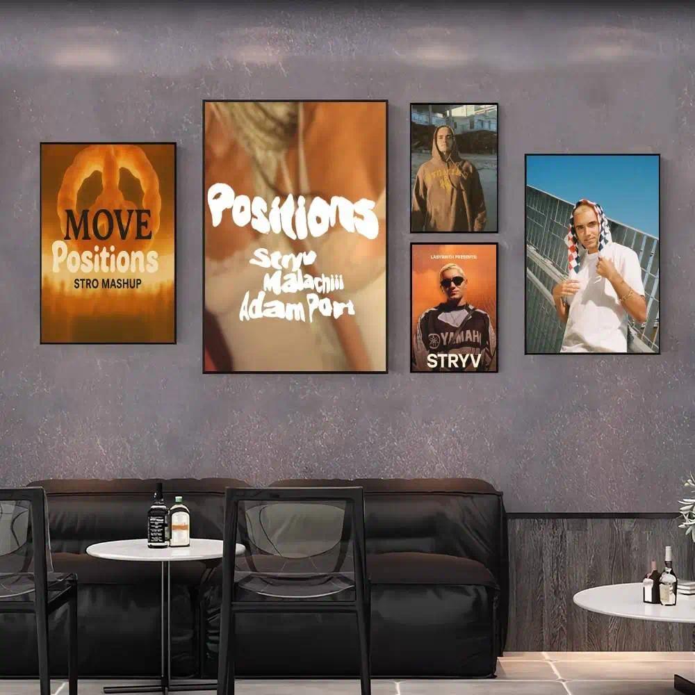 Singer Stryv Position Poster High Quality Dorm Living Room Aesthetic ...