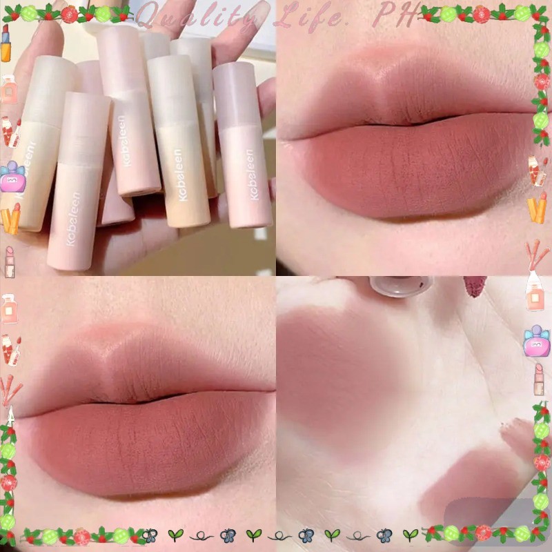 Kobeleen Lip Glaze Velvet Matte lipstick Multi-purpose Nude Long ...