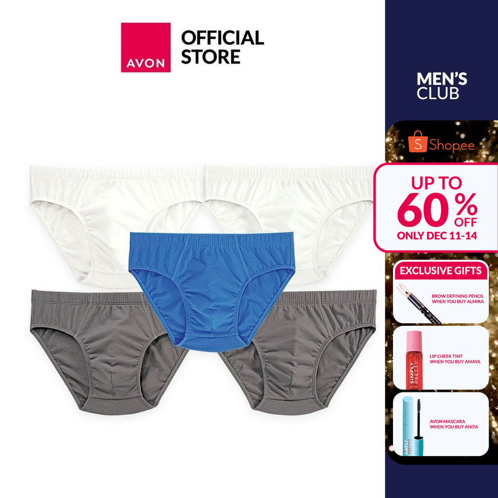 Avon Men's Club | Mason 5-In-1 Tweens Brief | Men's | Shopee Philippines