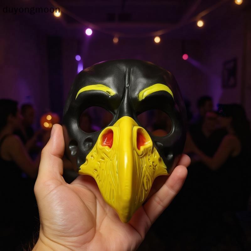 (duyongmoon) Halloween Cosplay Scary Eagle Face Mask NPC Funny Prank ...