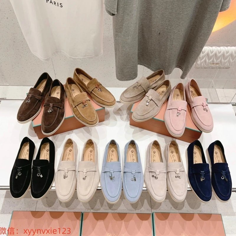 [Factory Direct Sales‌Loro Piana Pumps]High Quality LP Genuine Leather ...