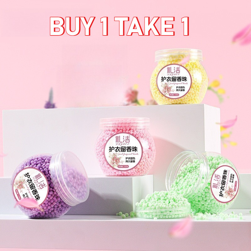 Buy 1 Take 1 Laundry Fragrance Beads Clothes Antibacterial Beads Aroma ...