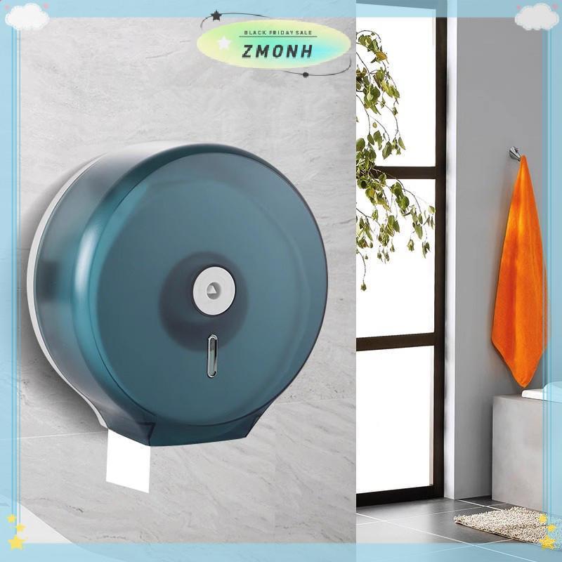ZMONH Hotel Toilet Plastic Large Roll Paper Box Large Roll Paper Holder ...
