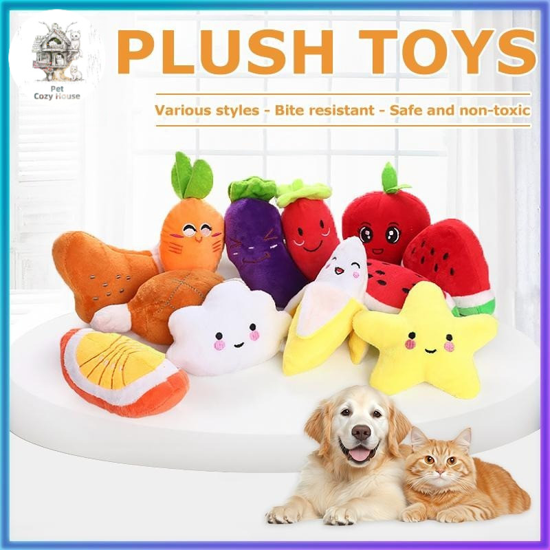 Pet Toys Dog Chew Toys Pet Sound Interactive Plush Toys Various Novelty ...