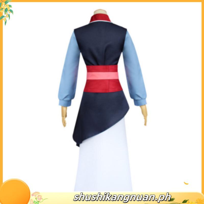 Famous Cartoon Book Story Character Halloween Mulan Cosplay Costume ...