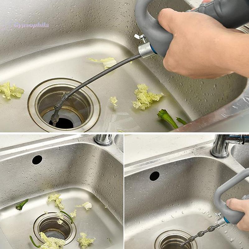 3/5m Handheld Sewer Unclogger Toilet Toilet Floor Drain Kitchen ...