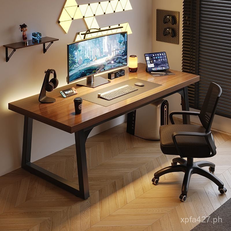 Gaming Desk Bedroom Desk Long Student Computer Desk Workbench Home Desk ...