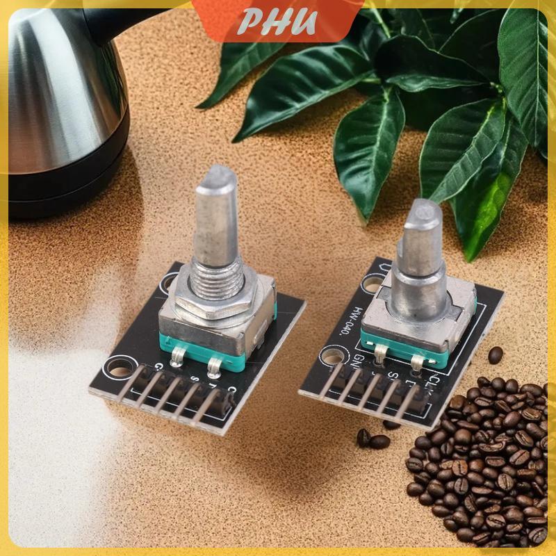 [PHU] KY-040 Rotary Encoder Module With 15×16.5 Mm With Knobs For ...