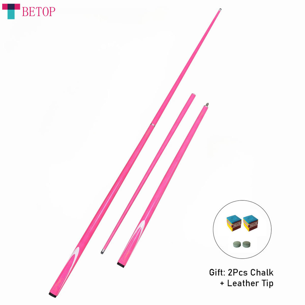 COD-Teabelle 9.5MM 1/2 Small Head Billiard Cue Carbon Fiber Pink Two ...