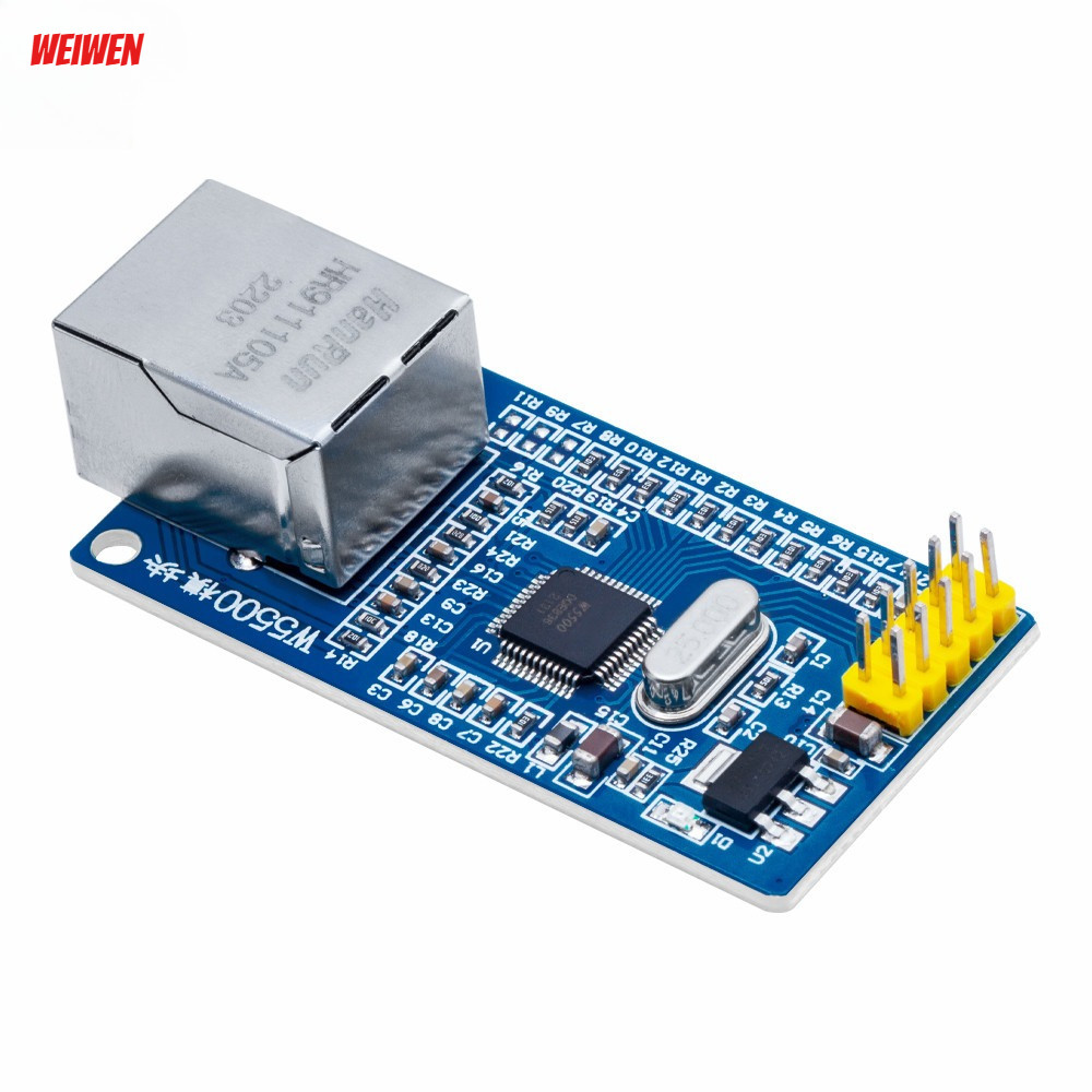USR-ES1 W5500 Ethernet Network Module Hardware SPI to LAN/ Ethernet TCP ...
