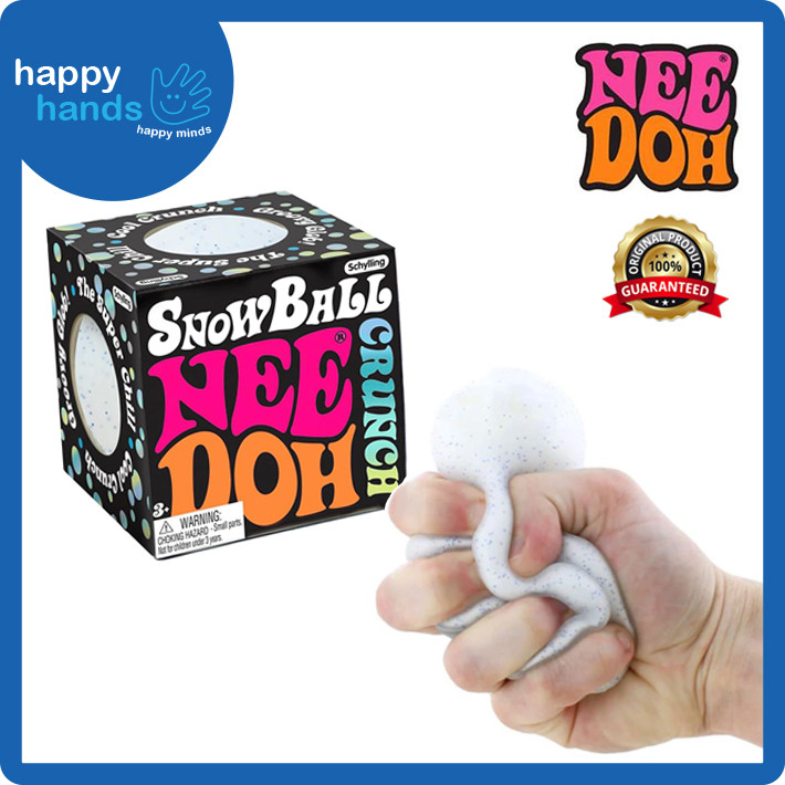 Snowball Crunch NeeDoh Squishy Fidget Toy | Shopee Philippines