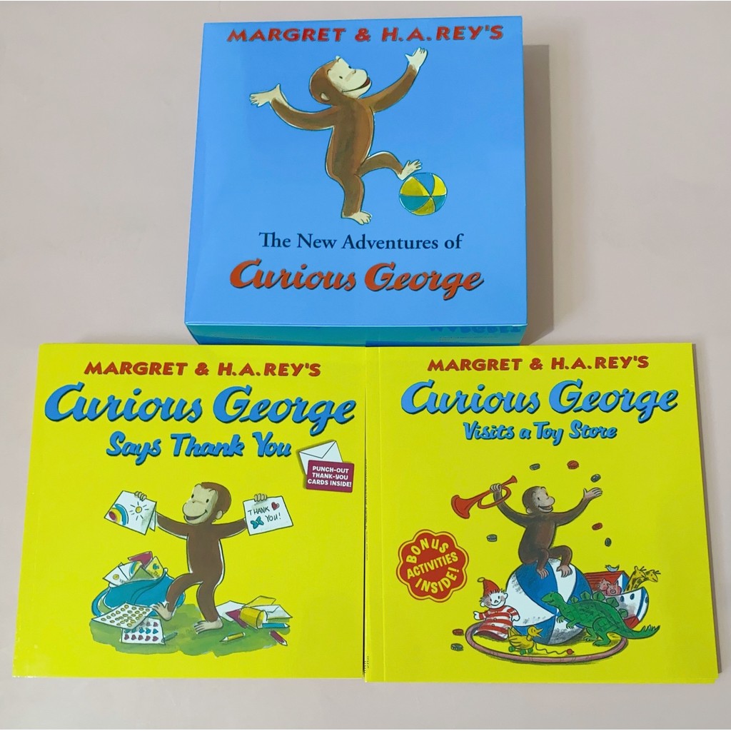 Curious George Curious George Monkey Complete16Boxed Set English Story ...