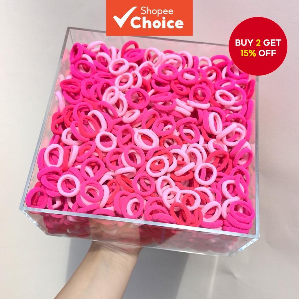 50Pcs Korean Style Hair Bands For Women Girls Soft Stretch Headbands ...