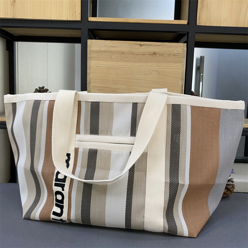 Lotte Export Japan Korea Mar Woven Bag Casual Shopping Bag tote Bag ...