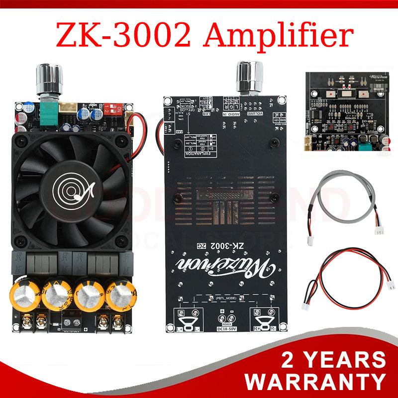 Zk-3002 Pure Post-Level Digital Power Amplifier Board High Tpa3255 ...