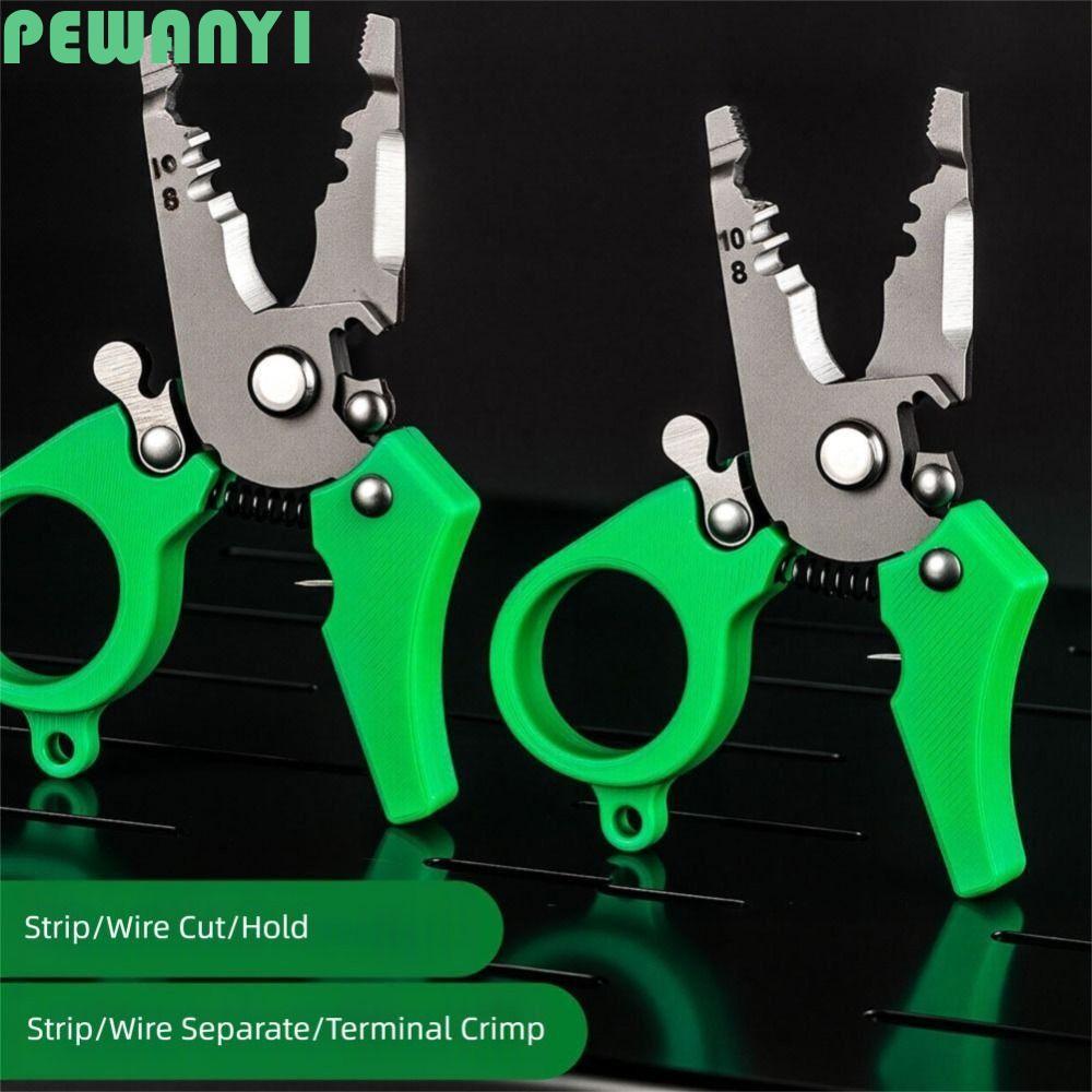PEWANY1 Wire Stripper Tool, Small Wire Stripper Crimper Micro Wire ...