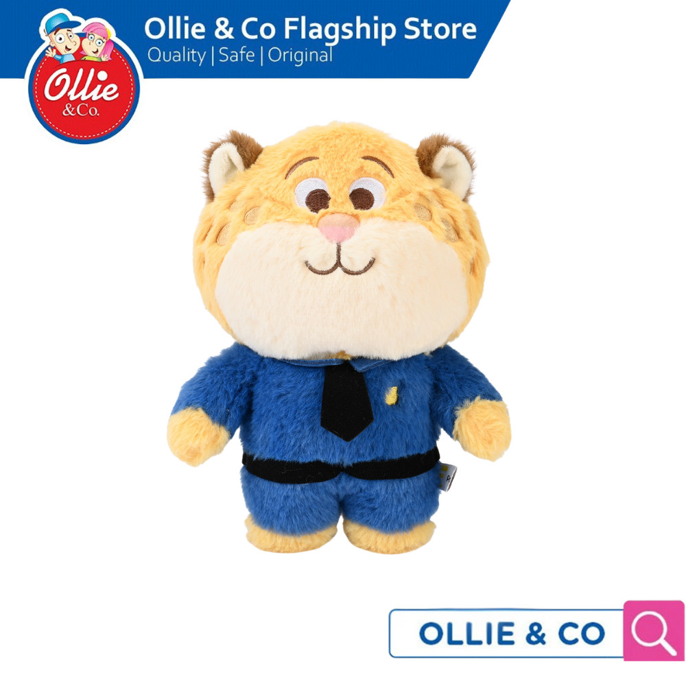 Disney Zootopia Benjamin Clawhauser Plush Toy 20cm Stuffed Animal ...
