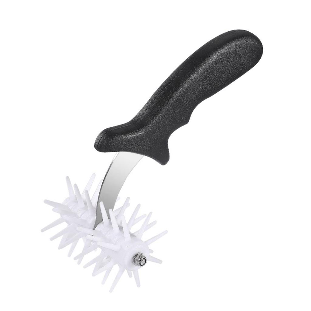 COD-Pizza Dough Docker Roller Pizza Pin Puncher Dough Hole Maker with ...