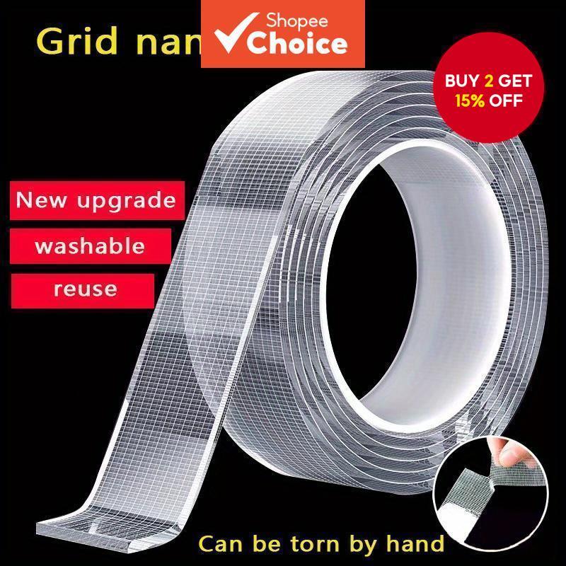 Double Sided Nano Adhesive Tape 2mm Thick Heavy Duty Mounting for ...