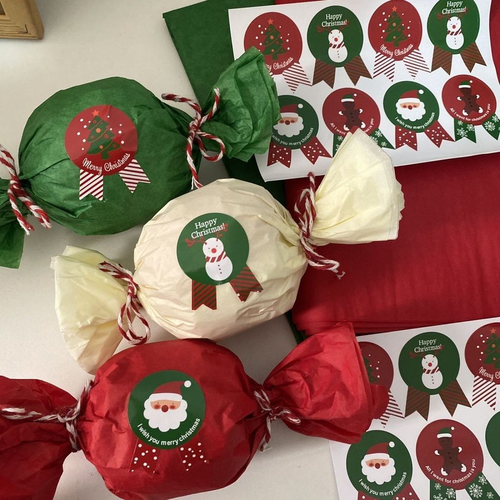 New Product Ready Stock Christmas Eve Christmas Apple Wrapping Paper ...