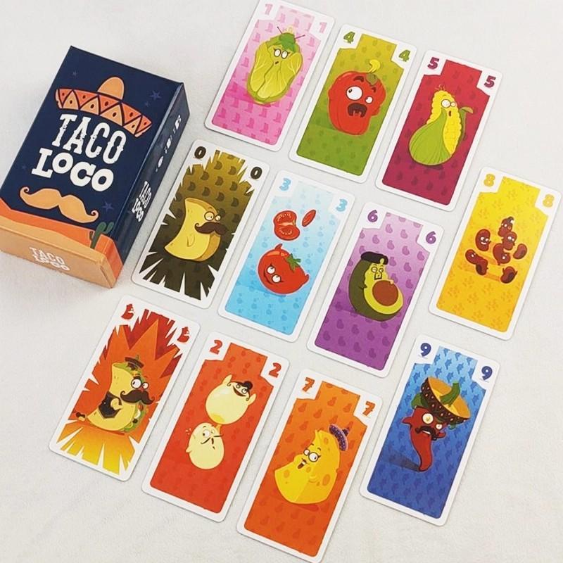 FBTOY Taco Loco Family Board Game: Fun Holiday Party Game for Kids ...