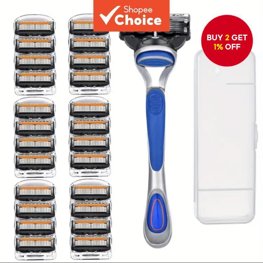 5-layer Manual Shaver, Advanced Stainless Steel Safety Shaver ...