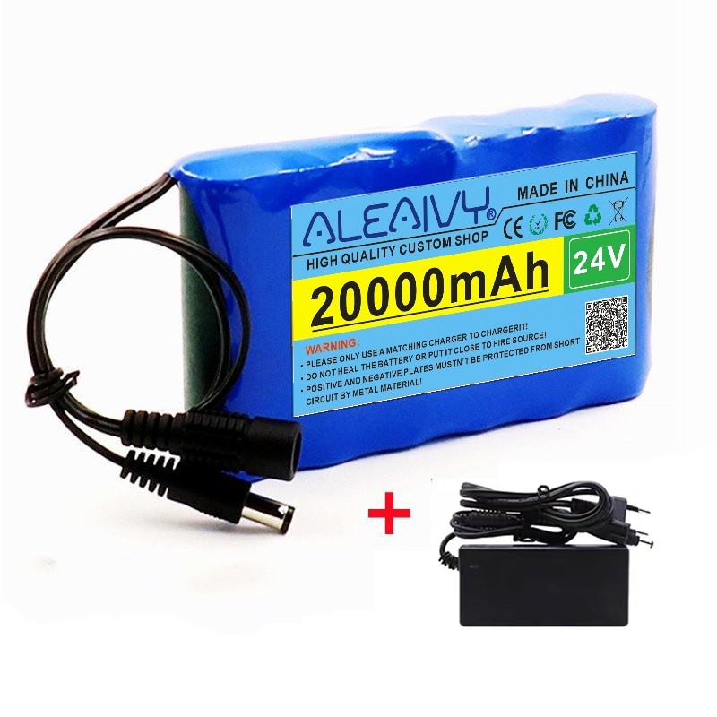 ALEAIVY Portable 24V 20000mah Lithium Rechargeable Battery 24V Battery ...