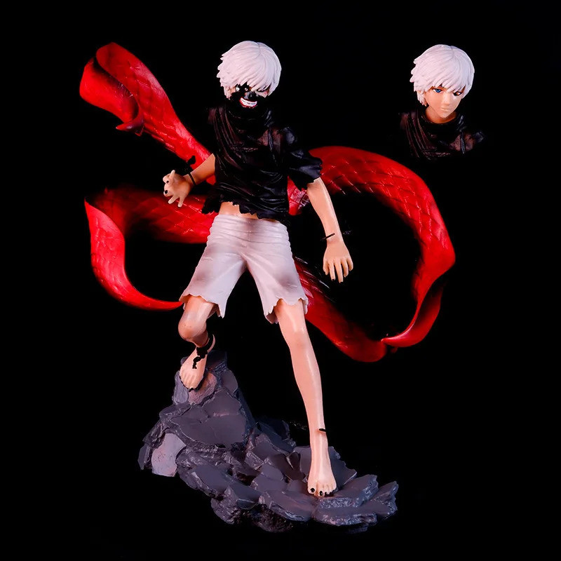 22cm Anime Figure Model Collectible Topia Mask Rostos Swappable Kaneki ...