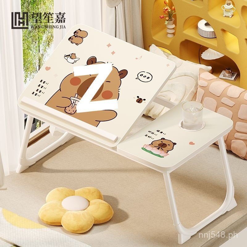 Lazy Desk Computer Desk Adjustable Height Student Foldable Dormitory ...