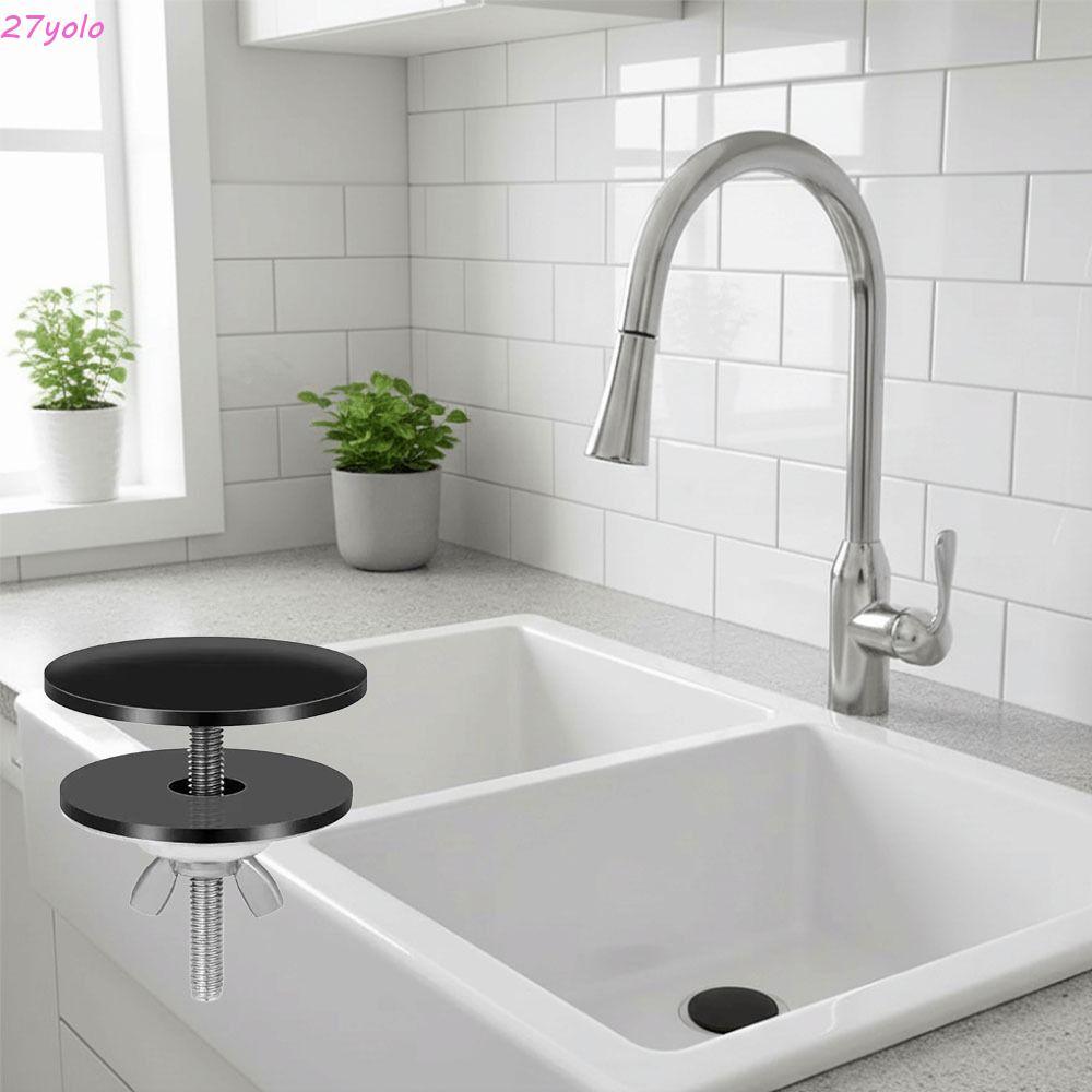 YOLO Faucet Hole Cover, Black Color Sturdy Construction Sink Tap Hole ...