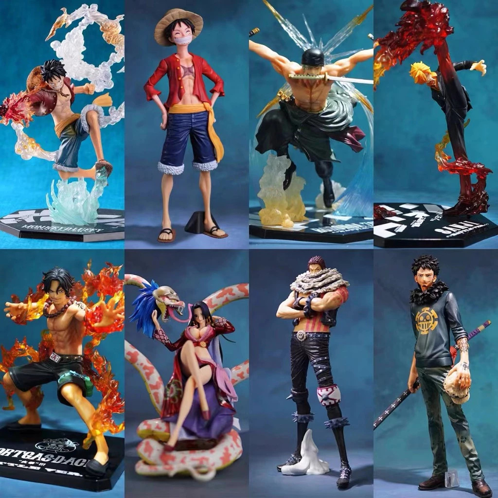 One piece body doll collection hand office furnishing articles Luffy ...