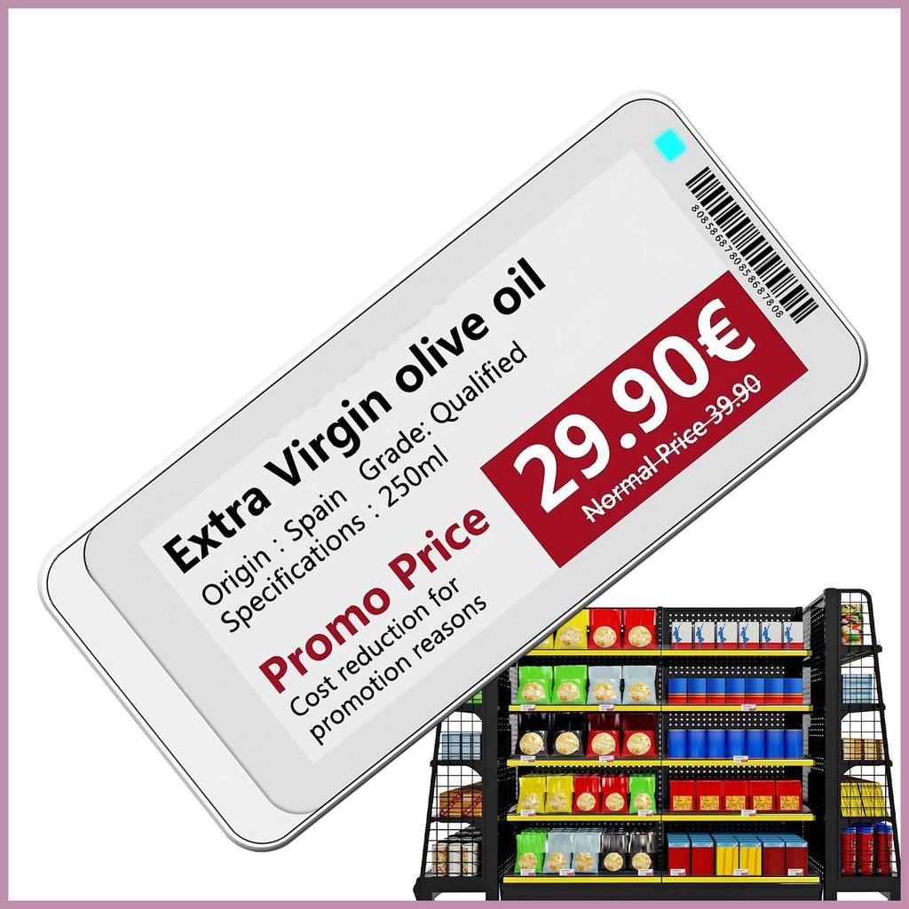 Retail Display System Waterproof Wireless Signages Electronic Shelf ...